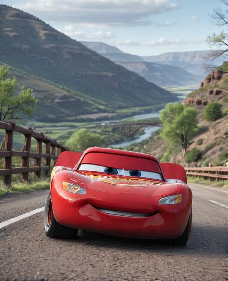 Lightning McQueen - ComfyUI Cloud