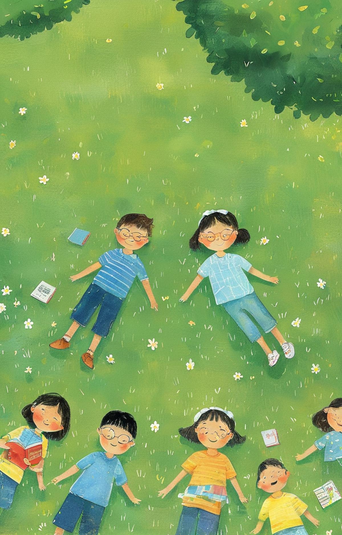 A children's book cover - tangbohu [SDXL] 49 - v1.0 | Stable Diffusion XL LoRA | Civitai