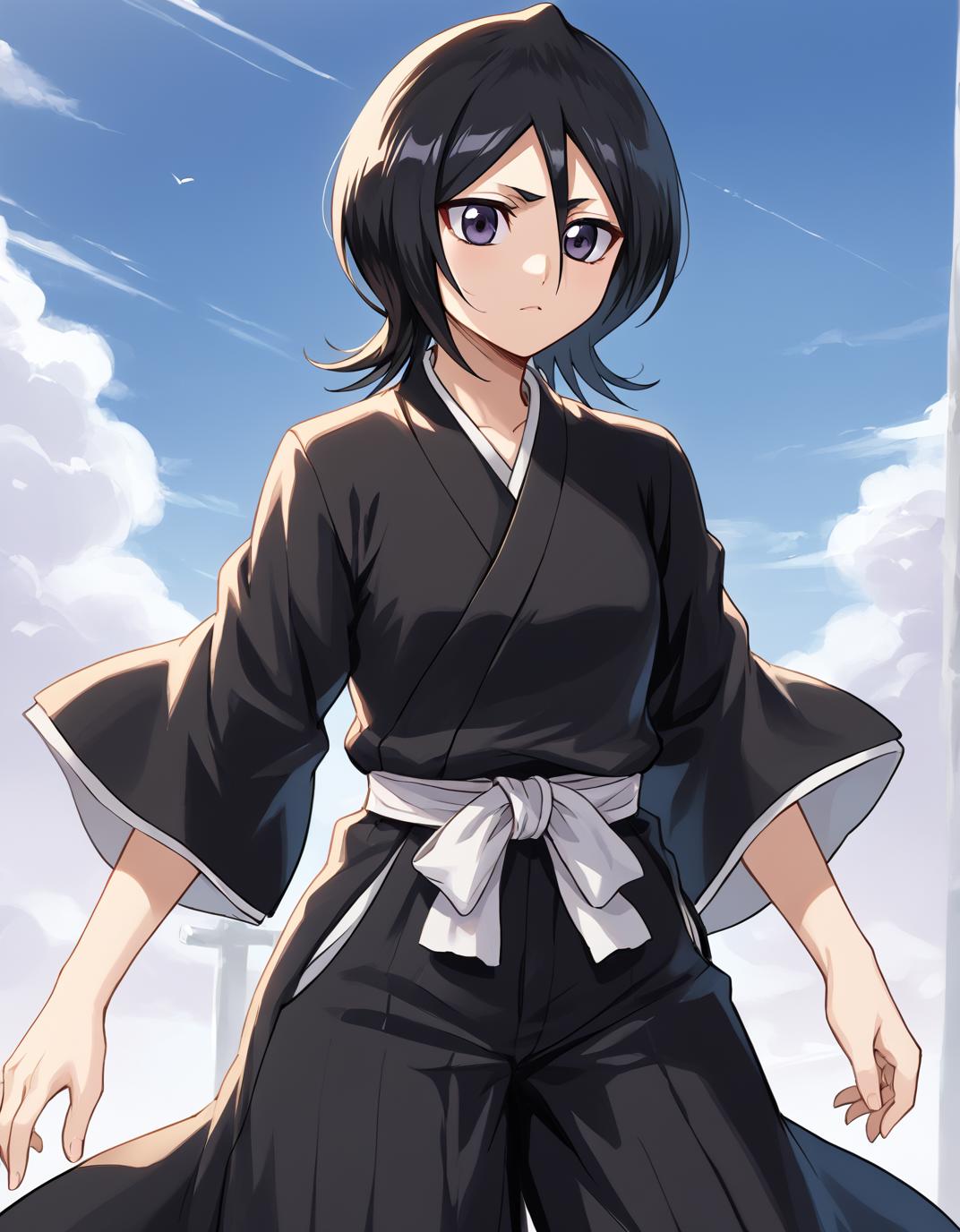 Rukia Kuchiki (with Soul Reaper Uniform) - Rukia Kuchiki | Stable ...