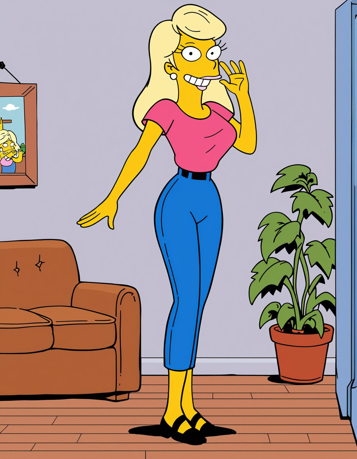 Simpsons charakter collection [Pony XL] - Titania | Stable Diffusion LoRA | Civitai