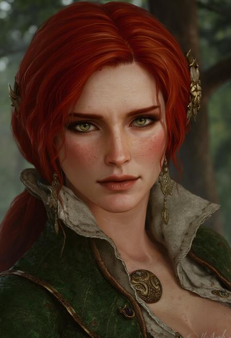 Triss (Witcher 3 Game) Flux - v1.0 | Flux LoRA | Civitai