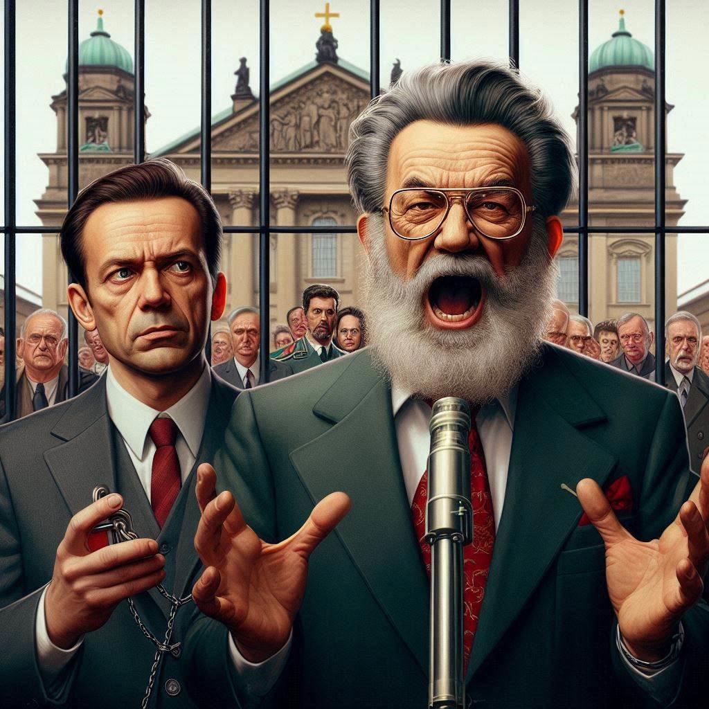 that a German pastor let a deposed East German head of state stay in ...