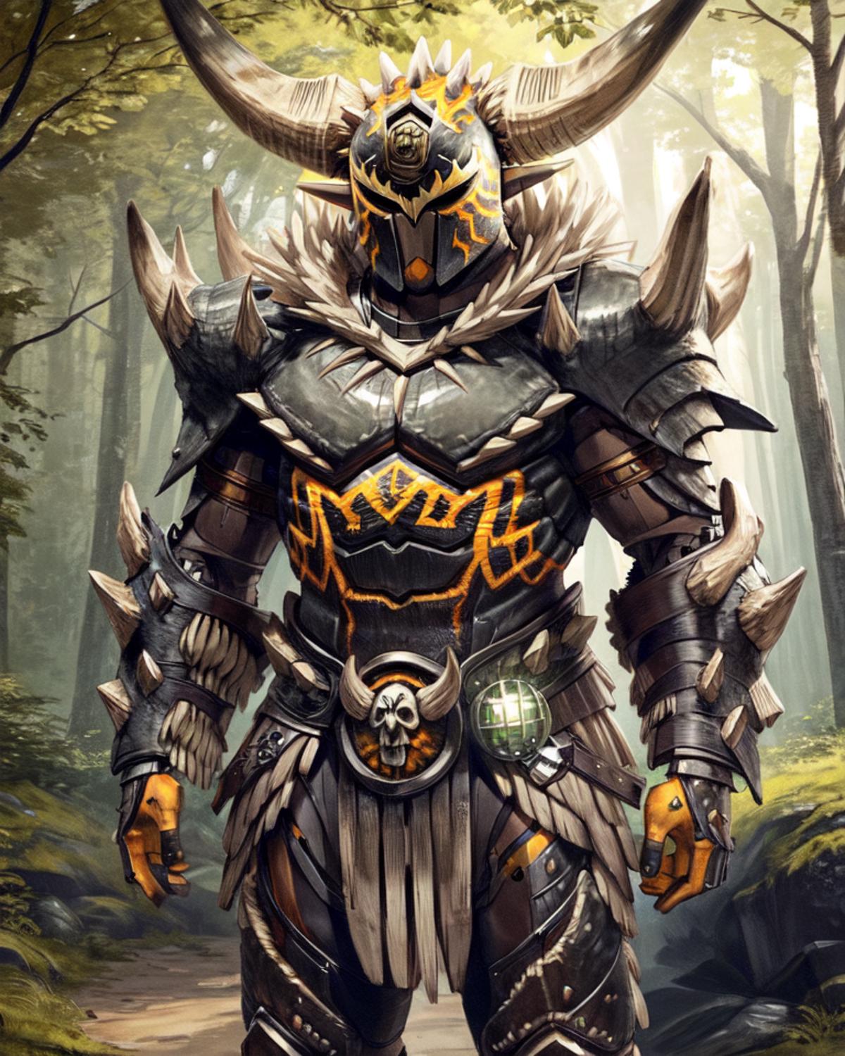 Nergigante (α & β Armor) [Monster Hunter] - v1 | Stable Diffusion LoRA ...