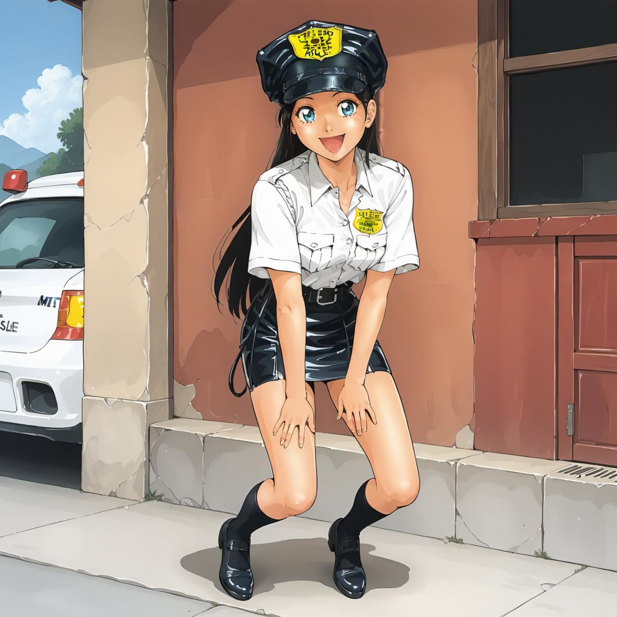 Aoi Ayasaka (Syutudou!! Minisuka Police) XL pony LORA - v1.0 | Stable Diffusion LoRA | Civitai