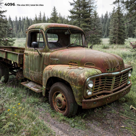 4k Resolution Upscale (8x) + ControlNet Tile Resample: In depth with ...