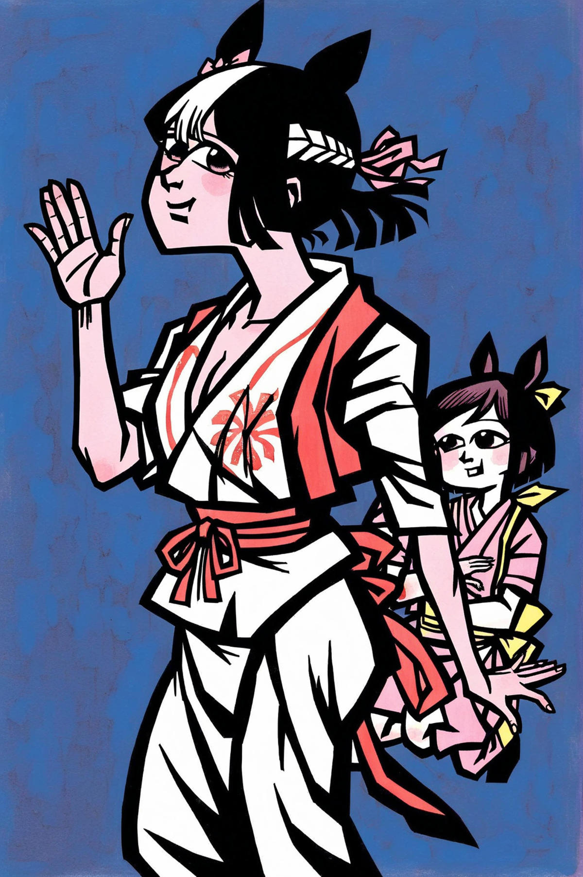 SDXL Lora mochimochi artstyle - v1.0[AnimagineXL]