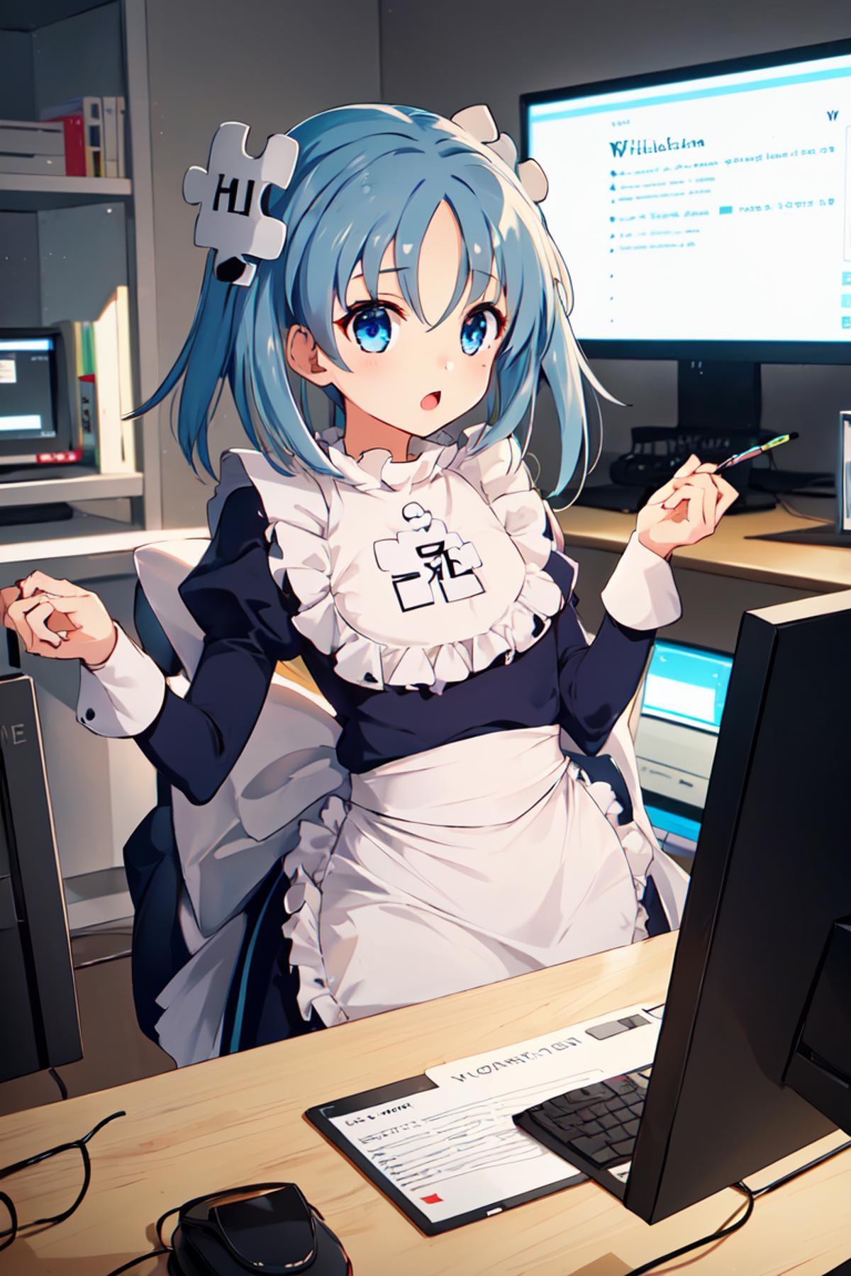 Wikipe-tan (Wikipedia) - v1 Showcase | Civitai