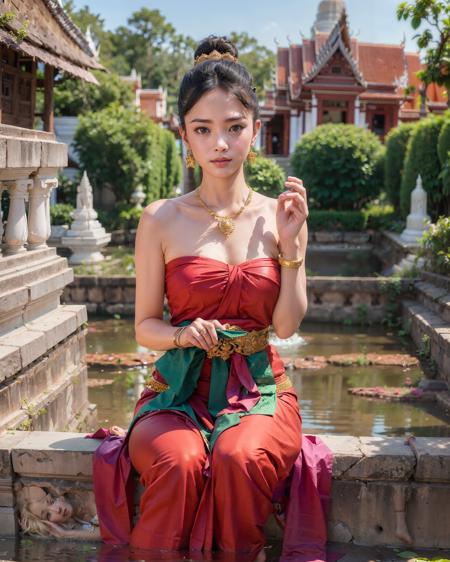 Chut thai - pondloso_thaidress640_80 | Stable Diffusion LoRA | Civitai