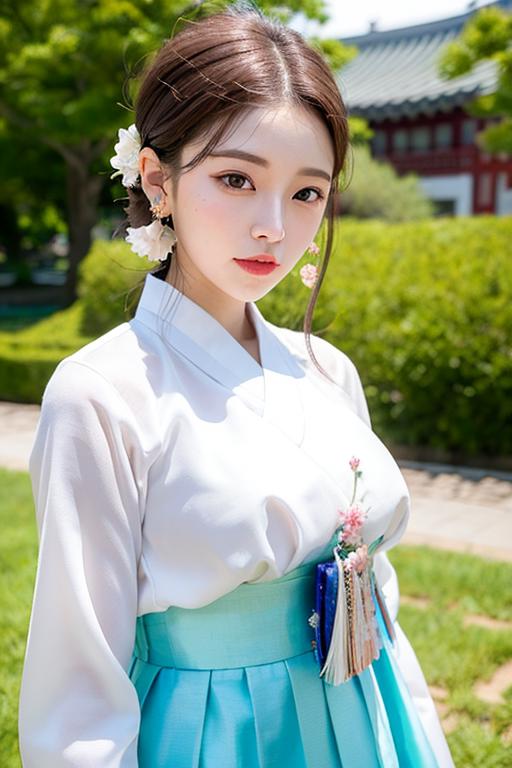 Sexy Hanbok Images Generated With Ai