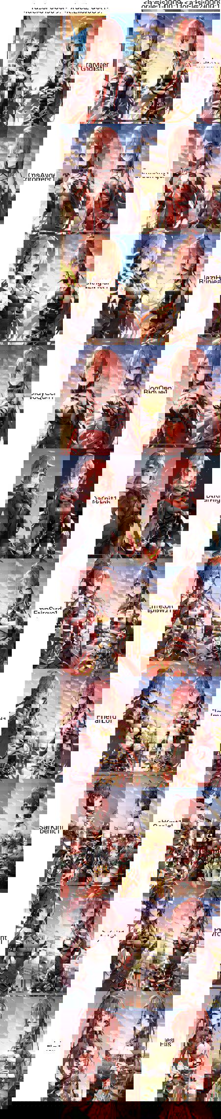 Elesis Elsword | 9 Outfits | Character Lora 816 - v1.0 | Stable Diffusion LoRA | Civitai