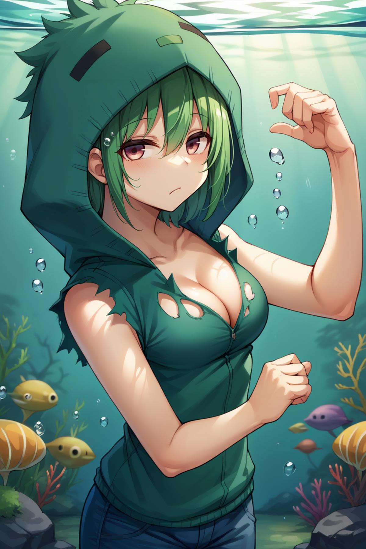 Zombie (Mob Talker/Minecraft) SDXL LoRA [Pony Diffusion] - v1 (Pony Diffusion XL) | Stable ...