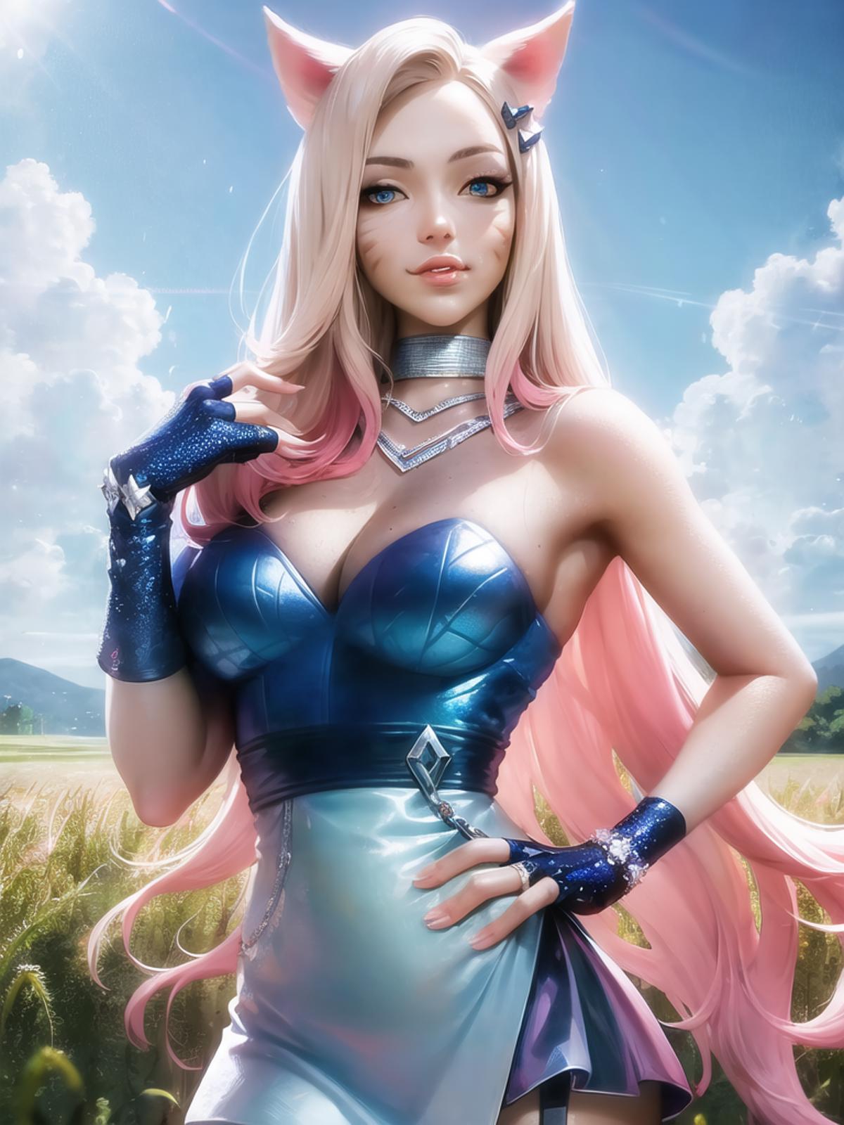 K/DA All Out Ahri - kda_all_out_ahri_lora | Stable Diffusion LoRA | Civitai