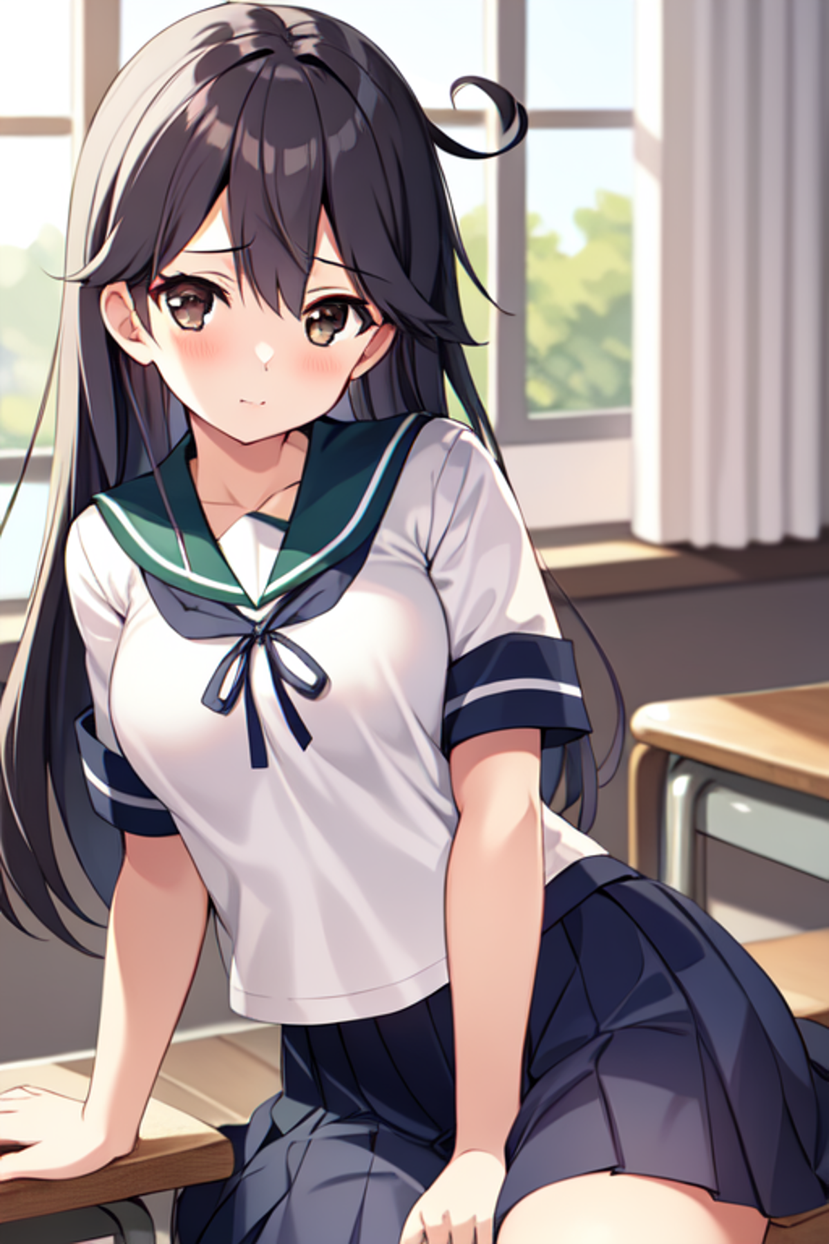 Ushio (KANCOLLE) | 3 Outfits - v1.0 | Stable Diffusion LoRA | Civitai