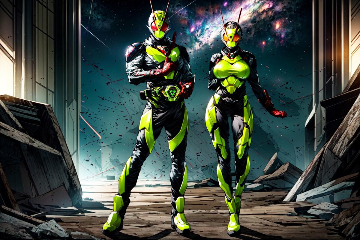 Kamen Rider Zero Two - v1.05 | Stable Diffusion LoRA | Civitai