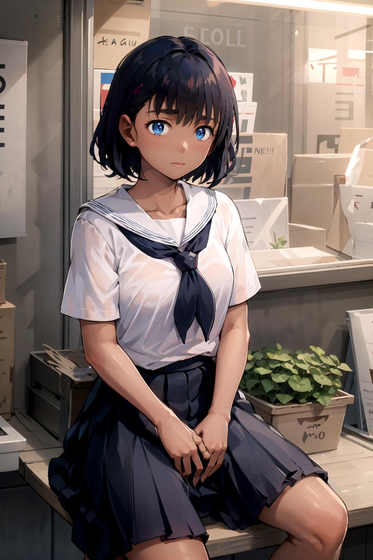 Mio Kofune - Summer Time Rendering - MioKofune_v1.0 | Stable Diffusion LoRA | Civitai