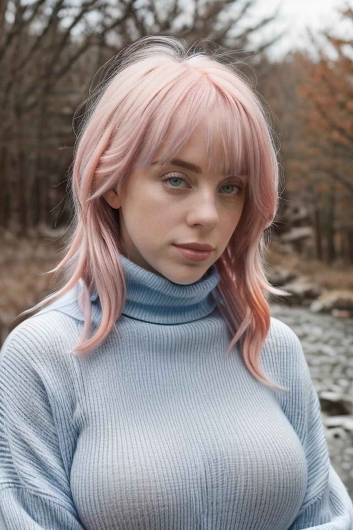 Billie Eilish - v1.0 | Stable Diffusion LoRA | Civitai