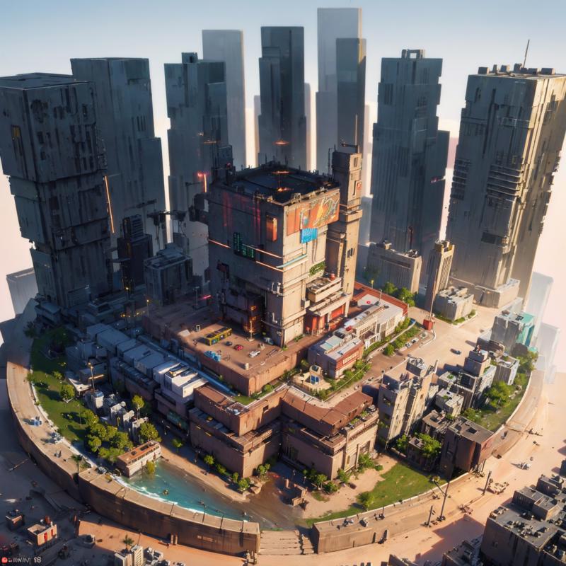 Miniature world style 微缩世界风格 - V1.0 Showcase | Civitai