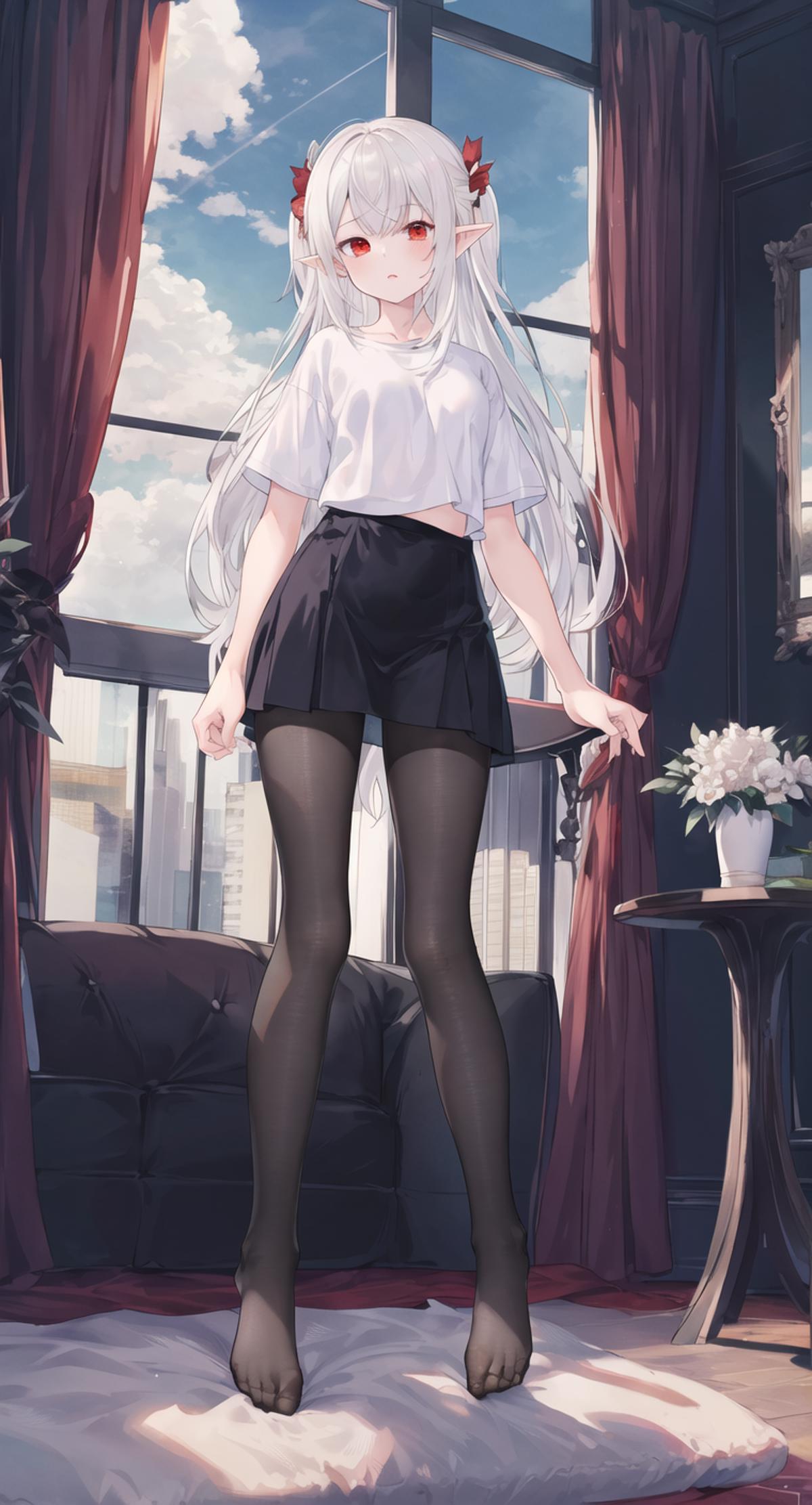 Crystalfruit ——WHITE AND BLACK STOCKING - v1.0 | Stable Diffusion LoRA | Civitai