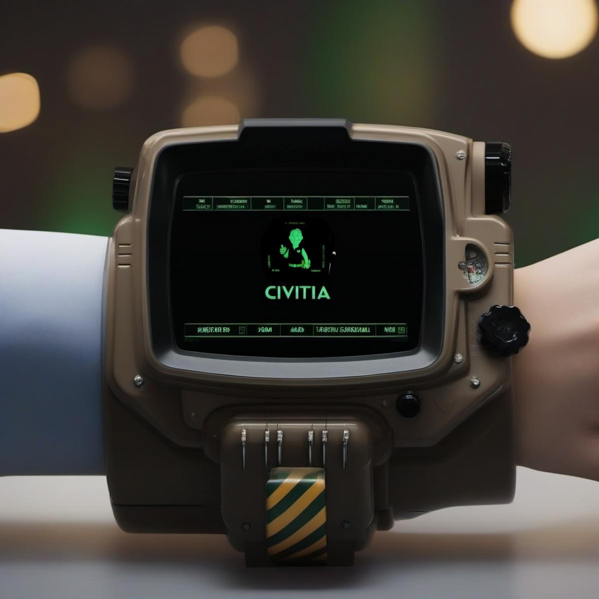 Pip-Boy - Fallout (close-up) - SDXL - v1.0 | Stable Diffusion XL LoRA | Civitai