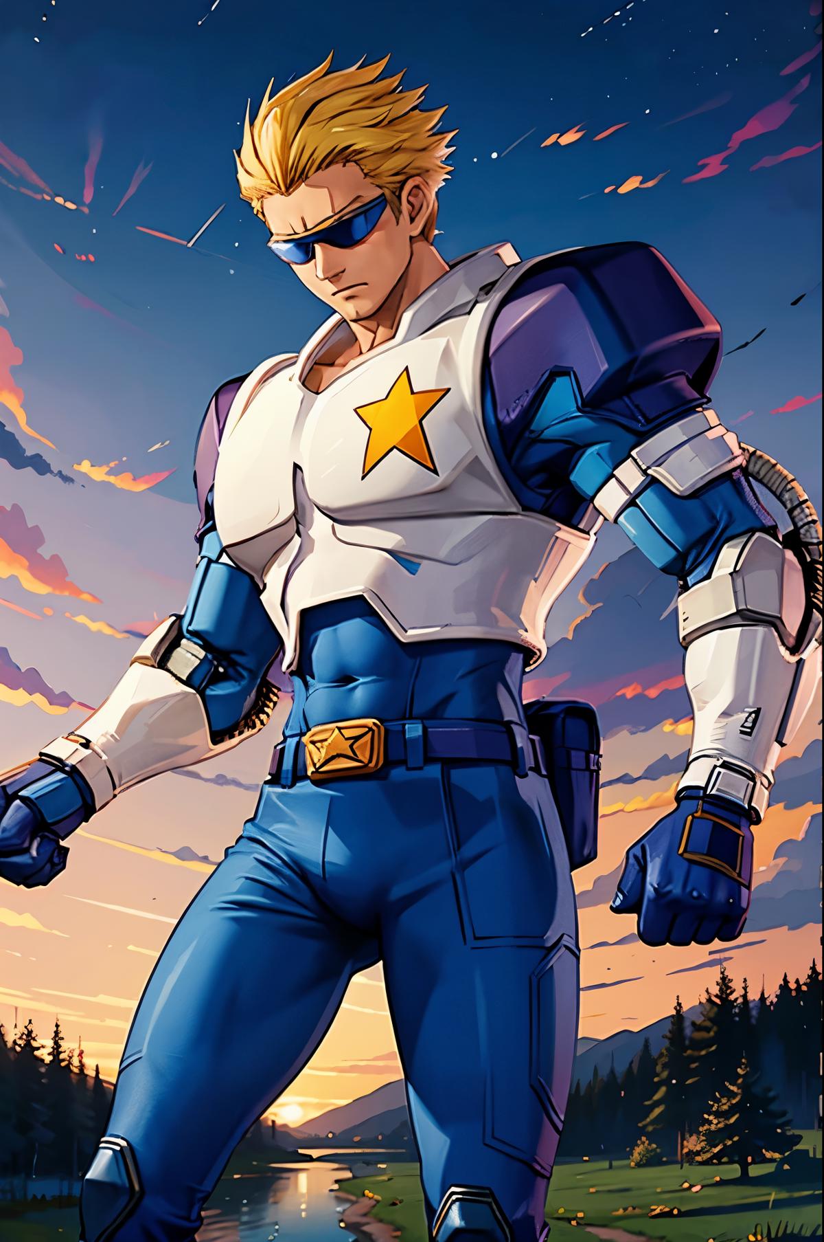 Captain Commando - Captain Commando | Stable Diffusion LoRA | Civitai