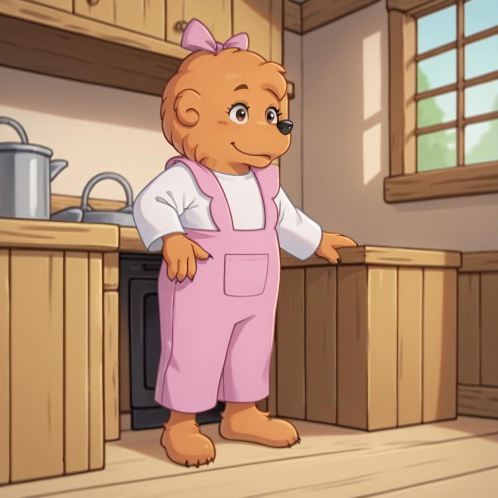 Sister bear Berenstain Bears - v1.0 | Stable Diffusion LoRA | Civitai