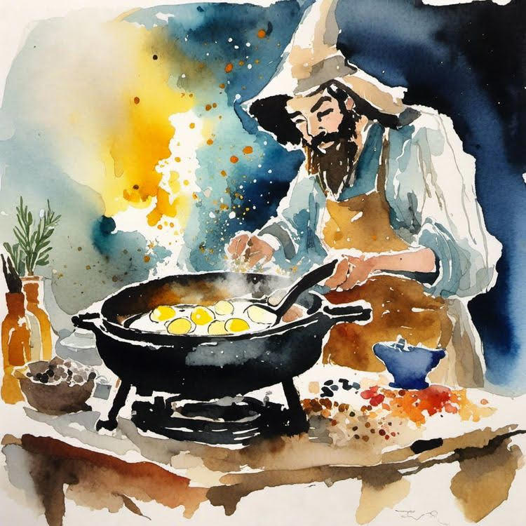 Wizard-fried space eggs | Civitai