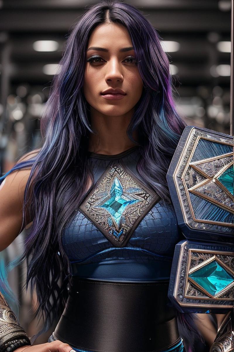 Sasha Banks (Mercedes Moné) - Textual Inversion - v1.0 | Stable Diffusion Embedding | Civitai