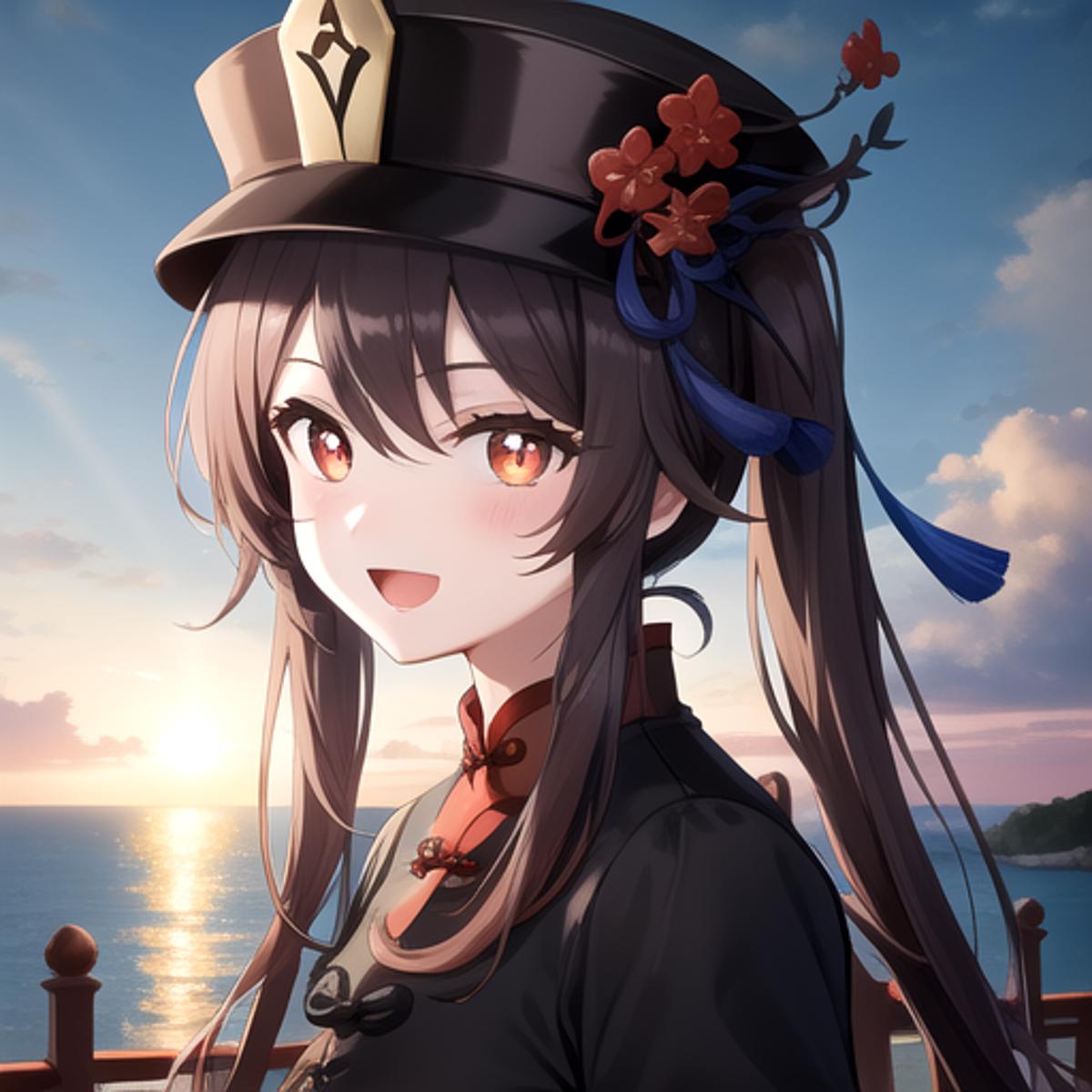 胡桃-原神（Hutao-Genshin Impact） - v1.0 | Stable Diffusion LoRA | Civitai