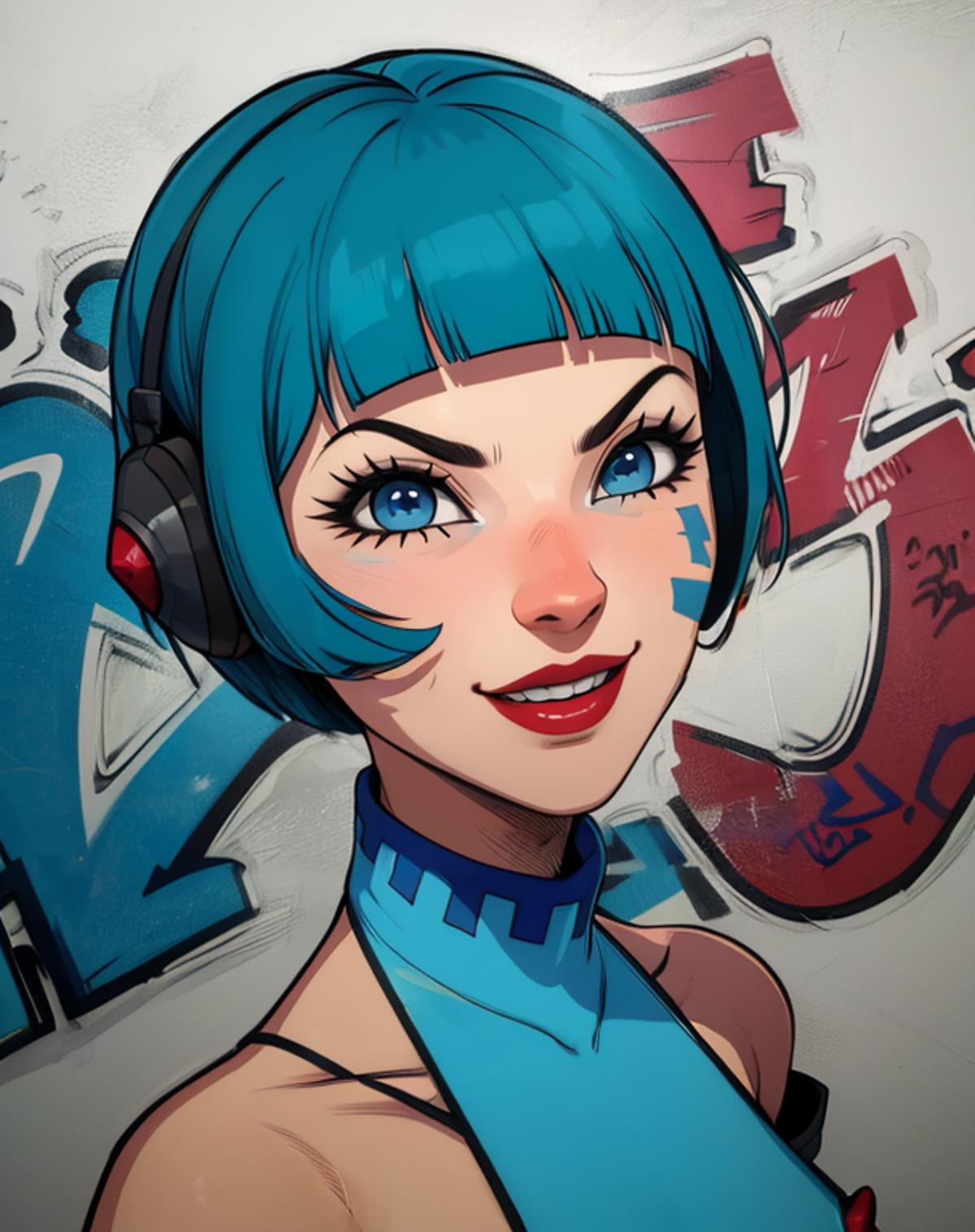 Rhyth - Jet Set Radio Future - v1.0 | Stable Diffusion LoRA | Civitai