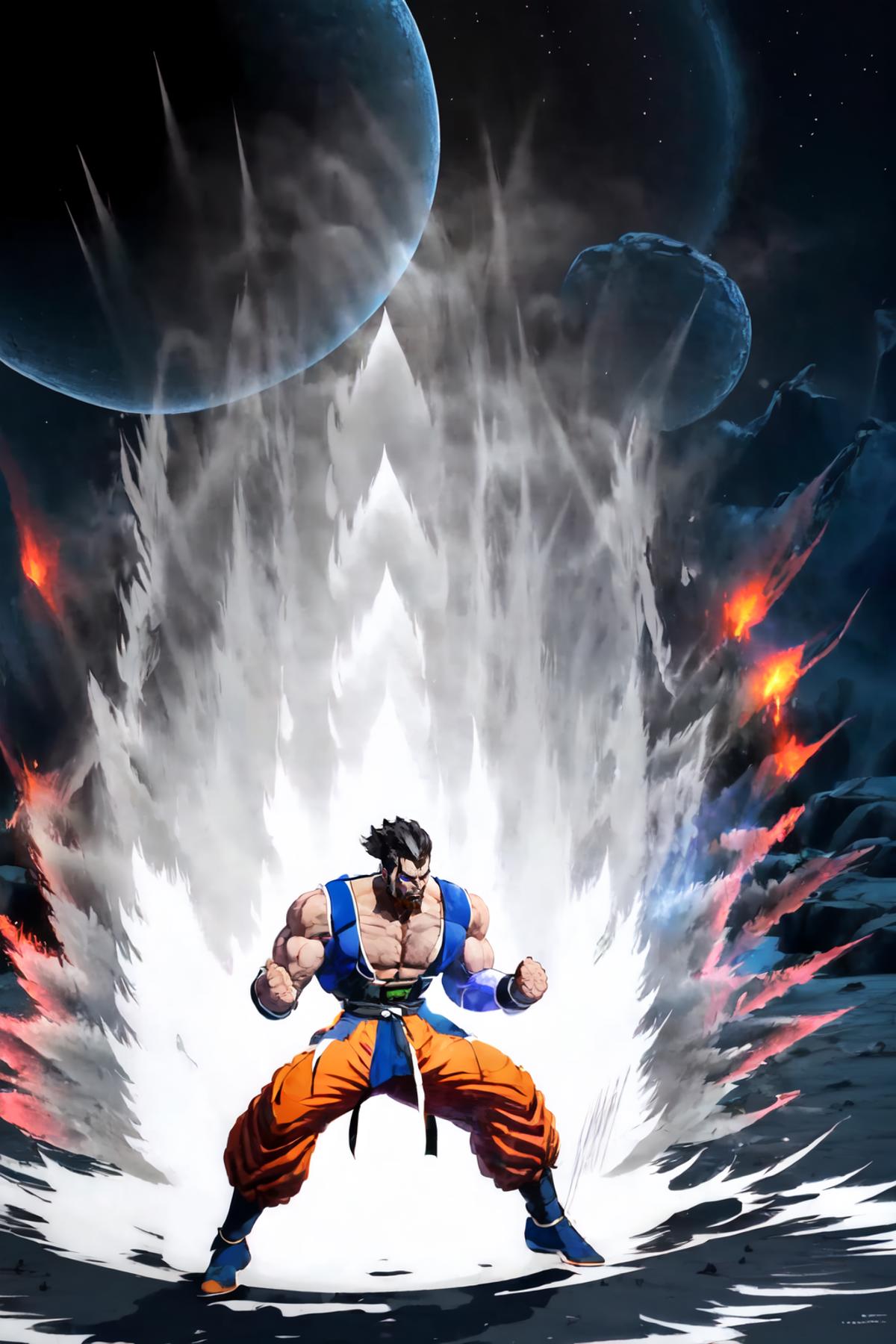 Dragon Ball KI Charge (Aura) | Concept LoRA - Stronger Power Charge v1 | Stable Diffusion LoRA ...