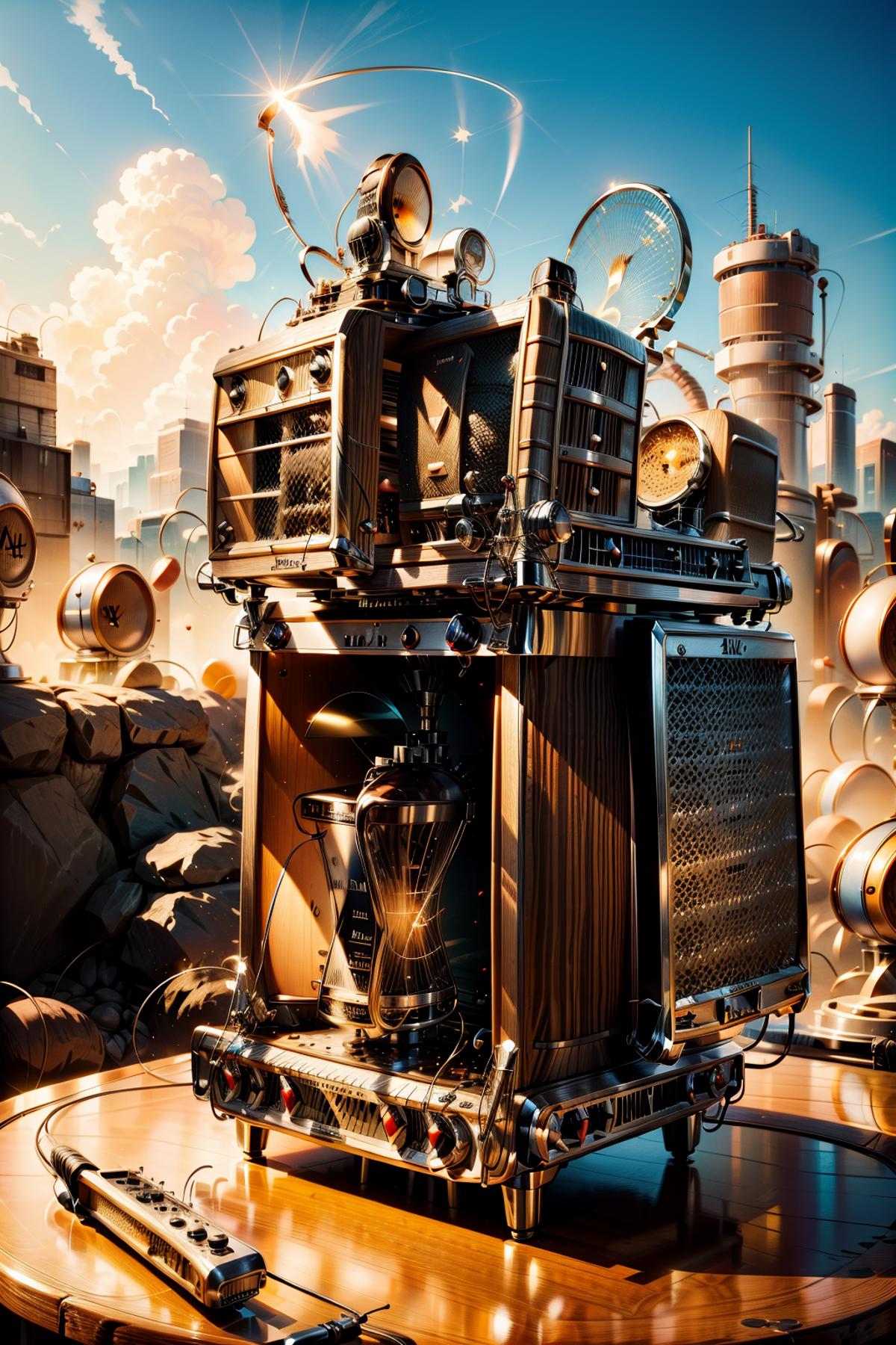 Radio World - v1.0 | Stable Diffusion LoRA | Civitai