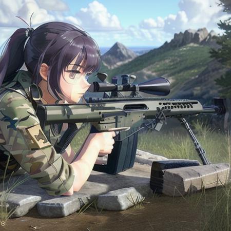 sniper type Barrett M82 .50 caliber - V1 | Stable Diffusion LoRA | Civitai