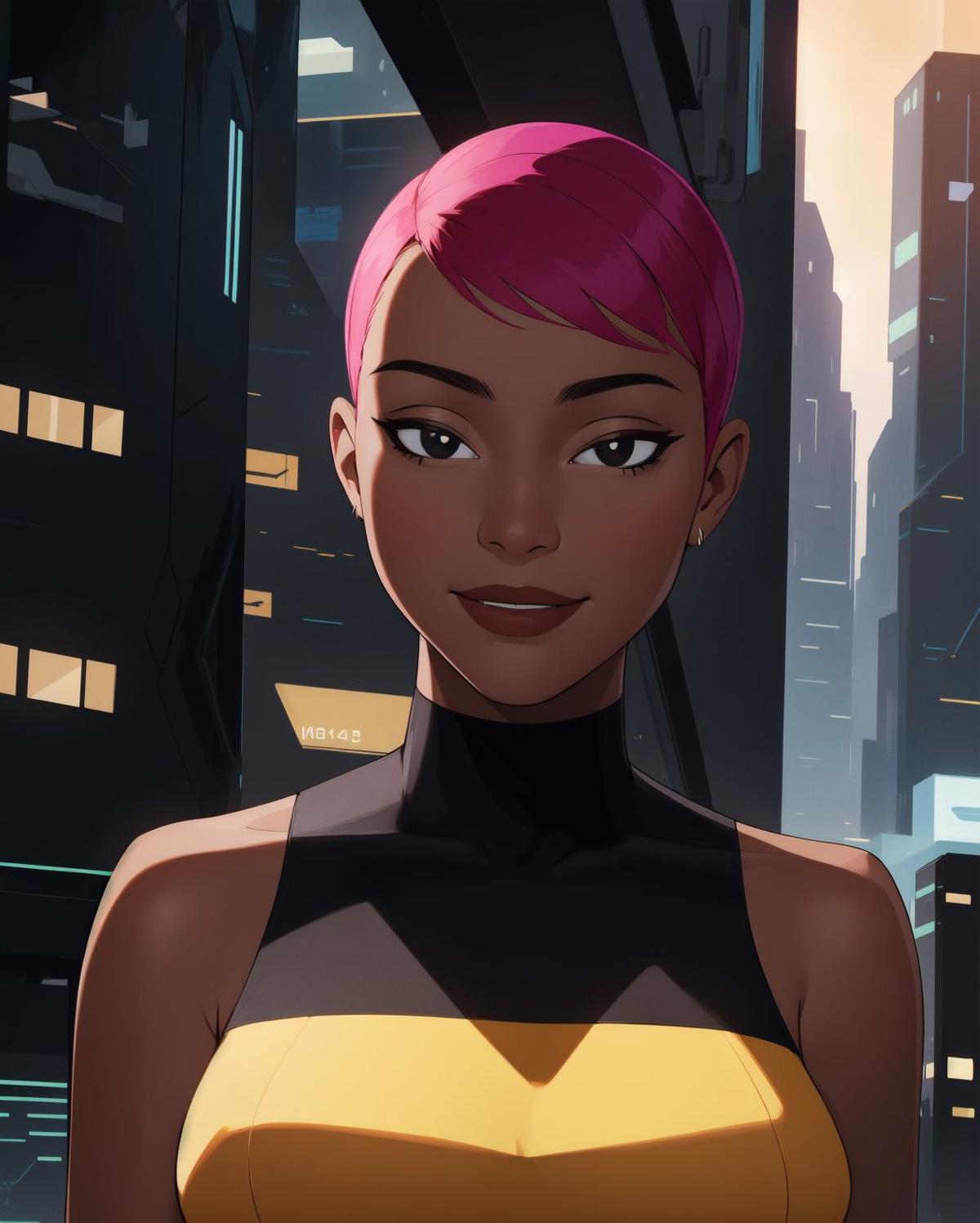 Maxine Gibson (Batman Beyond) - v2.0 | Stable Diffusion LoRA | Civitai