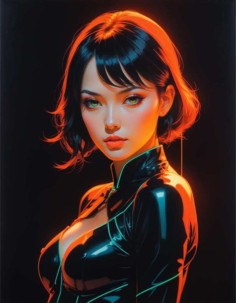 luminous female anime portraits | Civitai