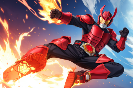 Rider Kick! - v1.0 | Stable Diffusion LoRA | Civitai