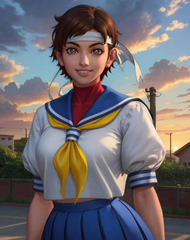 Sakura Street Fighter Sf5 Sf4 Face Classic Attire V1 0 Sf4