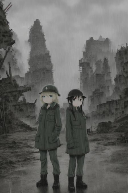 Girls last tour (Chito & Yuuri) - GirlsTour | Stable Diffusion LoRA ...