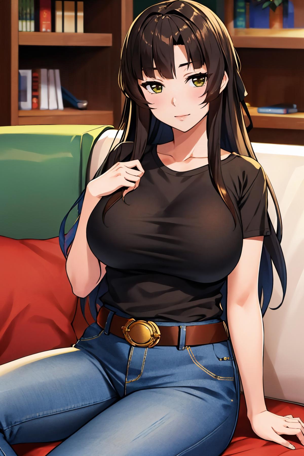 Enju Saion-ji (Moe! Ninja Girls) LoRA - v1 | Stable Diffusion LoRA | Civitai