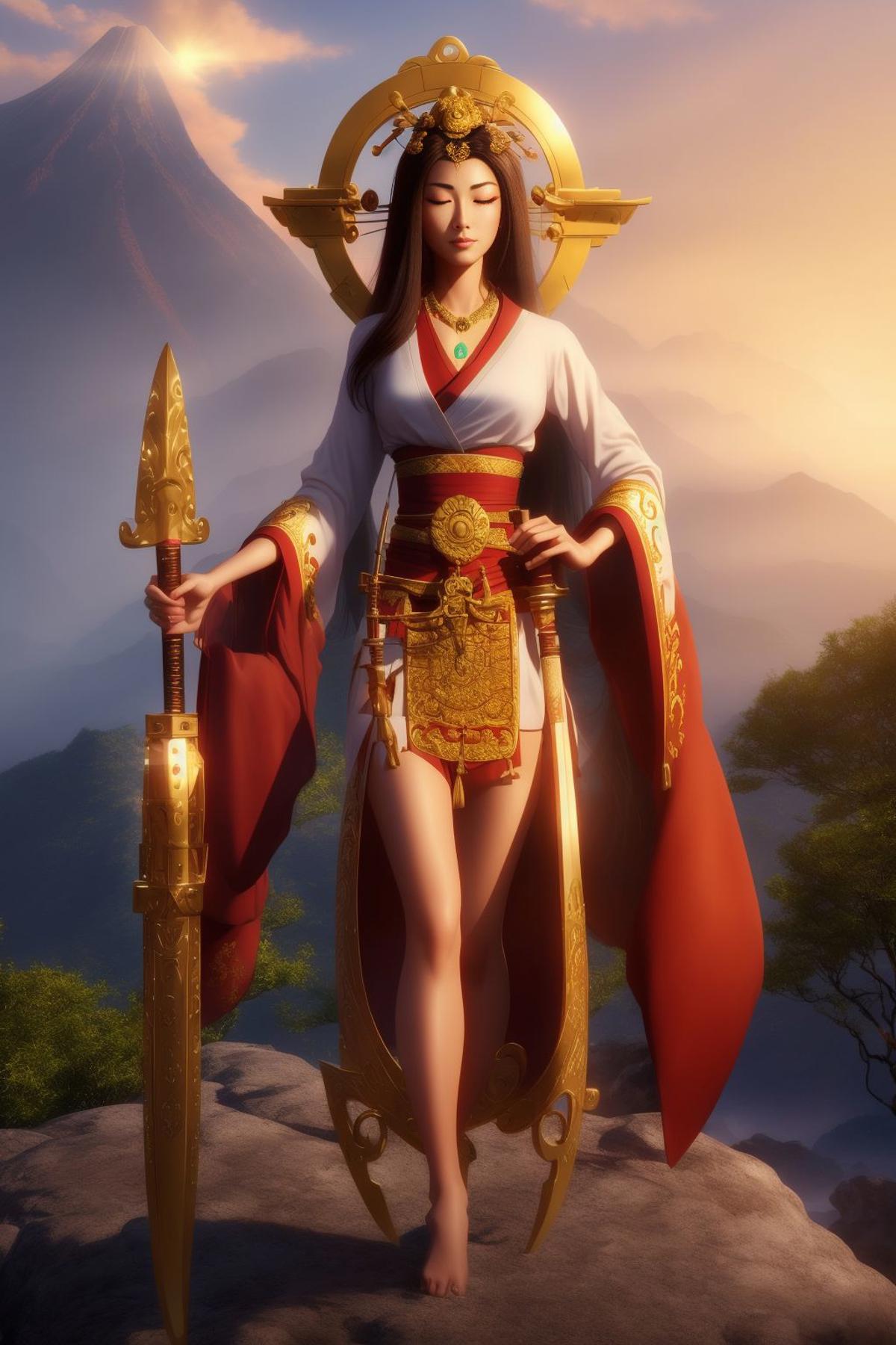 SMITE Amaterasu - v1.0 | Stable Diffusion LoRA | Civitai