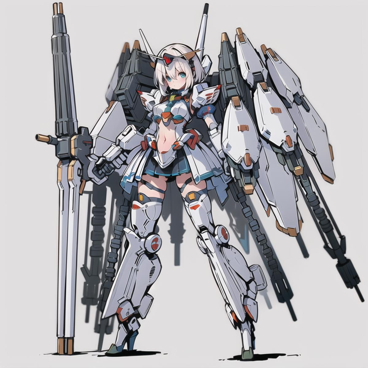 Mecha Mix Girl Lora - v3.0_b | Stable Diffusion LoRA | Civitai