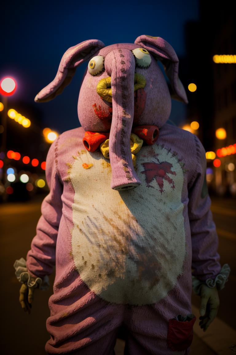 Elephant Clown (Dead by Daylight) - v1.0 | Stable Diffusion LoRA | Civitai