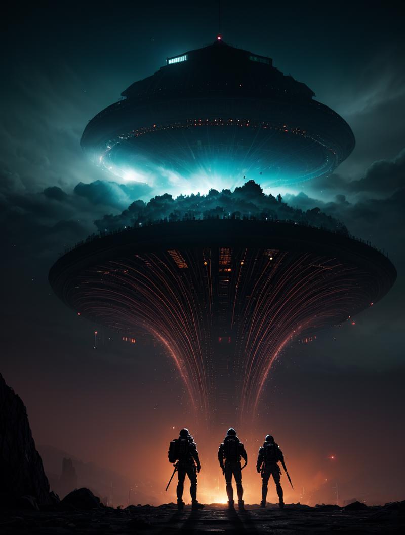 Sci-fi Aliens Attack | Civitai