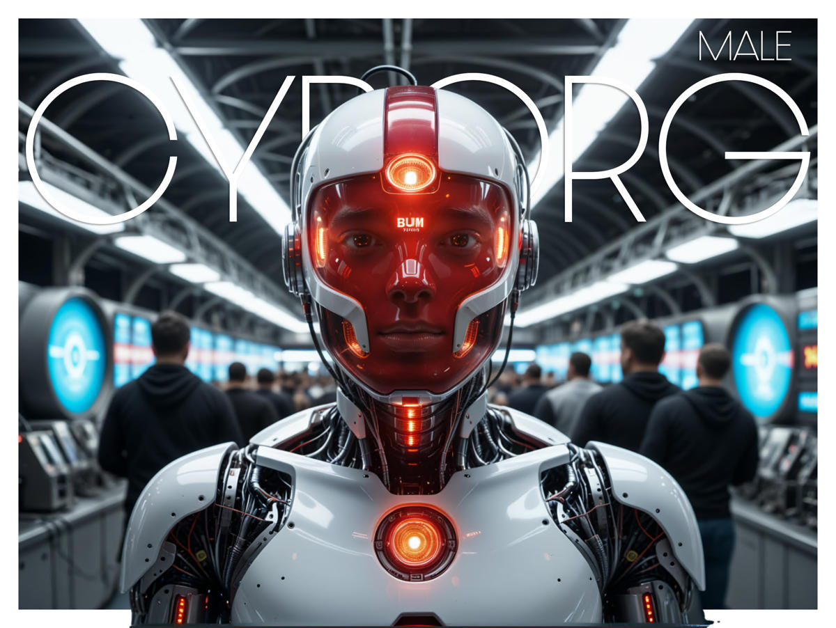 Real Pony - Cyborg - V1 Showcase | Civitai