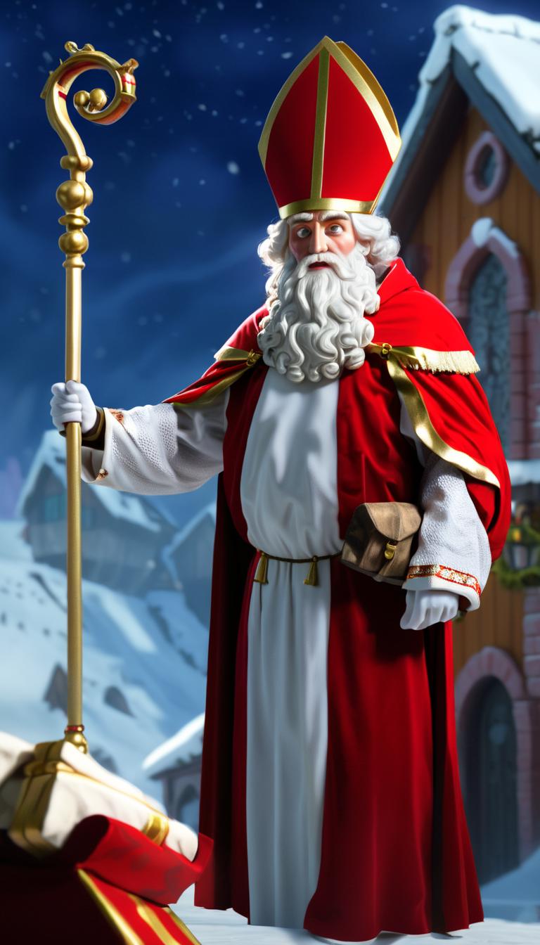 Saint Nicholas LoRA XL - xl_v1 | Stable Diffusion LoRA | Civitai