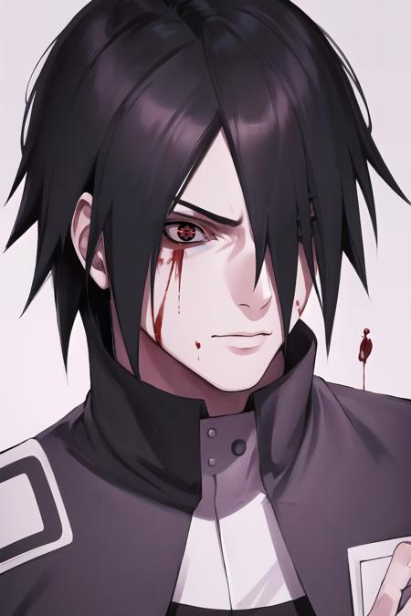 Sasuke Crying Blood