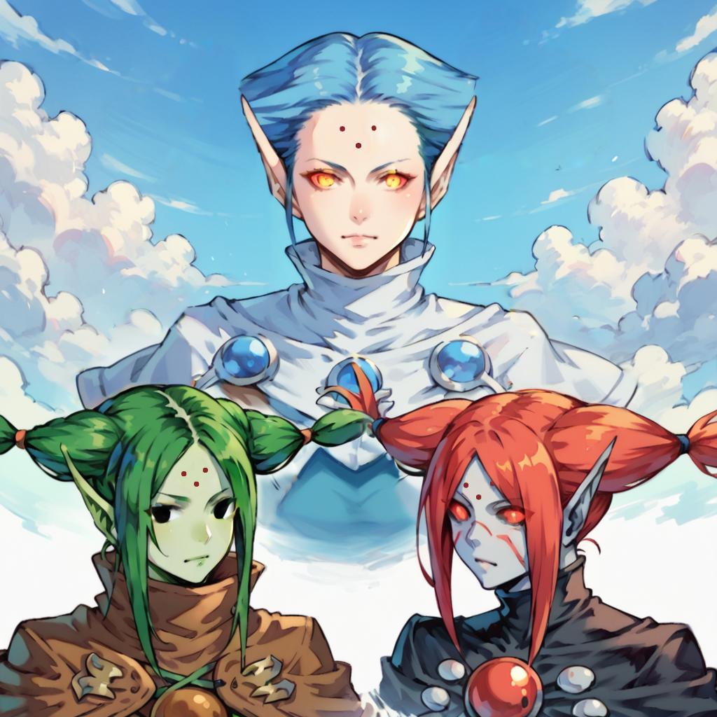 Elf Trio (Lost Kingdoms | RUNE) - Elf Trio | Stable Diffusion LoRA ...