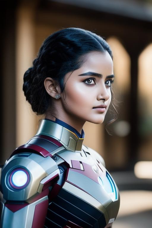 Anupama Parameswaran (Indian actress) images generated with AI