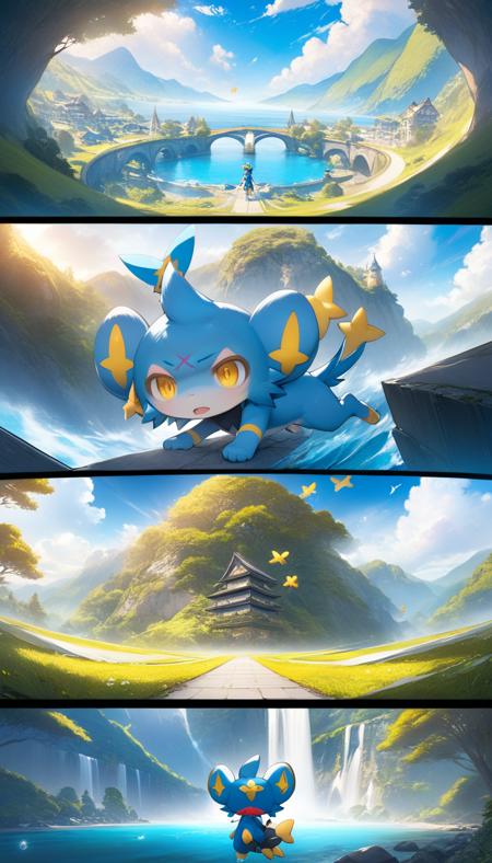 Shinx [Pokemon] LoRA - xl_v1 | Stable Diffusion LoRA | Civitai