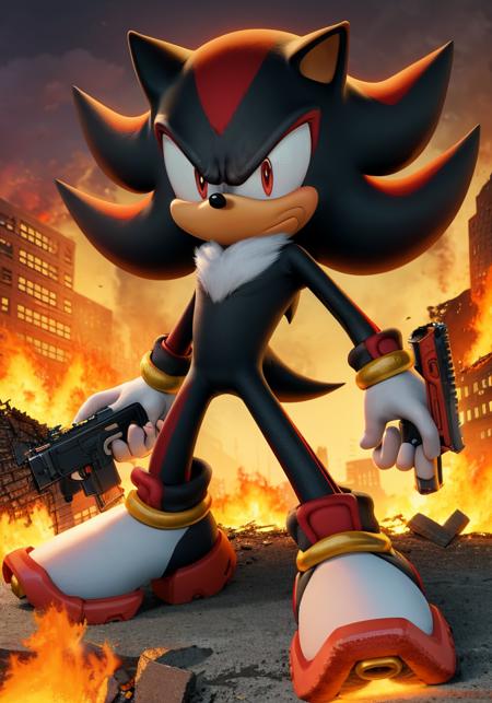 Shadow The Hedgehog Angry
