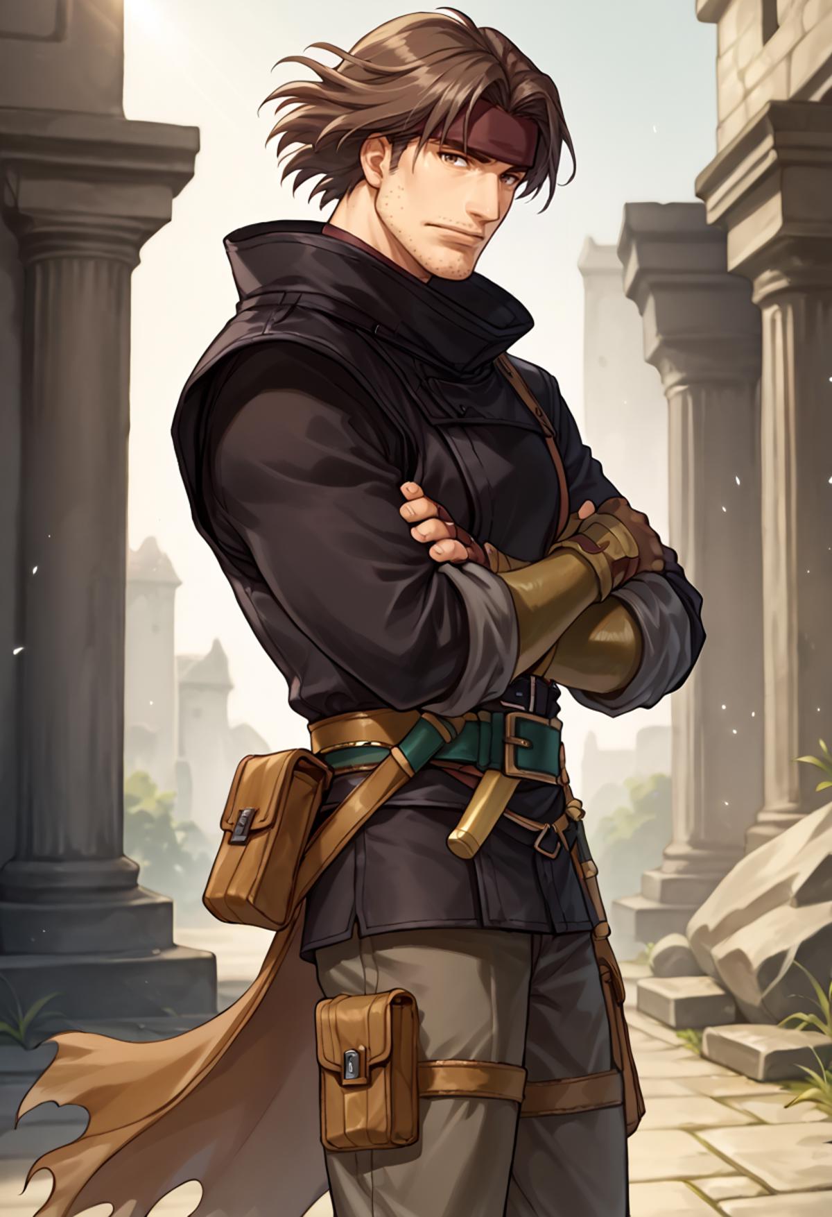 Volke - Fire Emblem Path of Radiance - 2 Outfits - PDXL - Thief ...